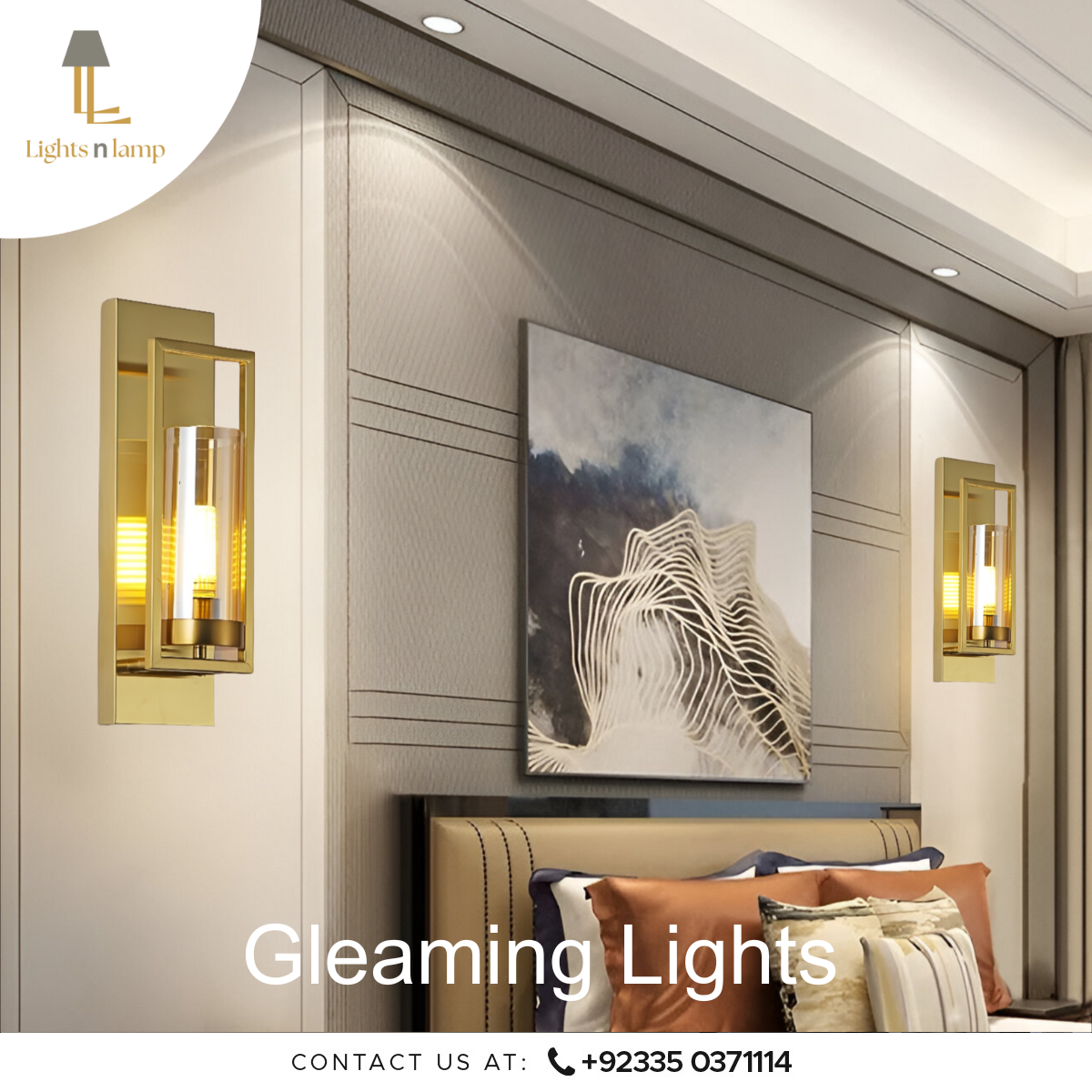 MODERN LONG GLASS WALL LAMP – Lights n Lamp