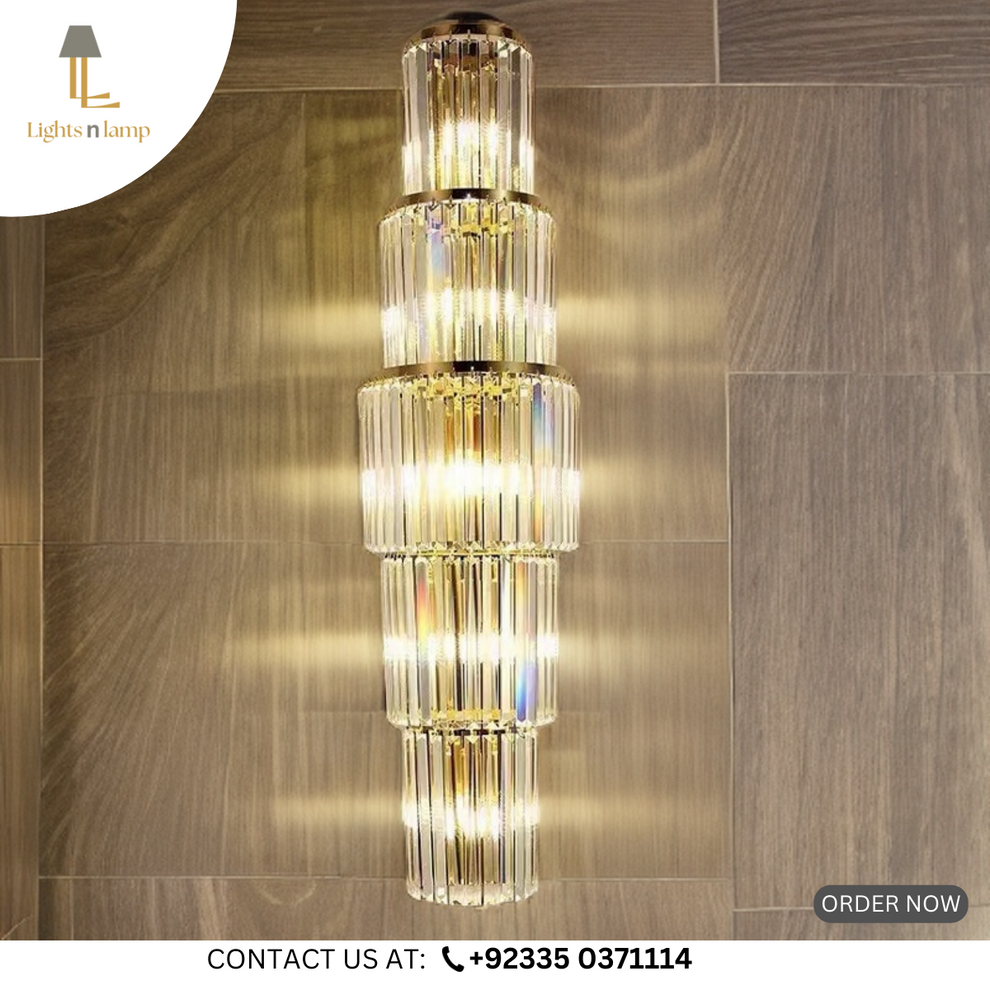 LUXURY ROYAL GOLD WALL LIGHT – Lights n Lamp