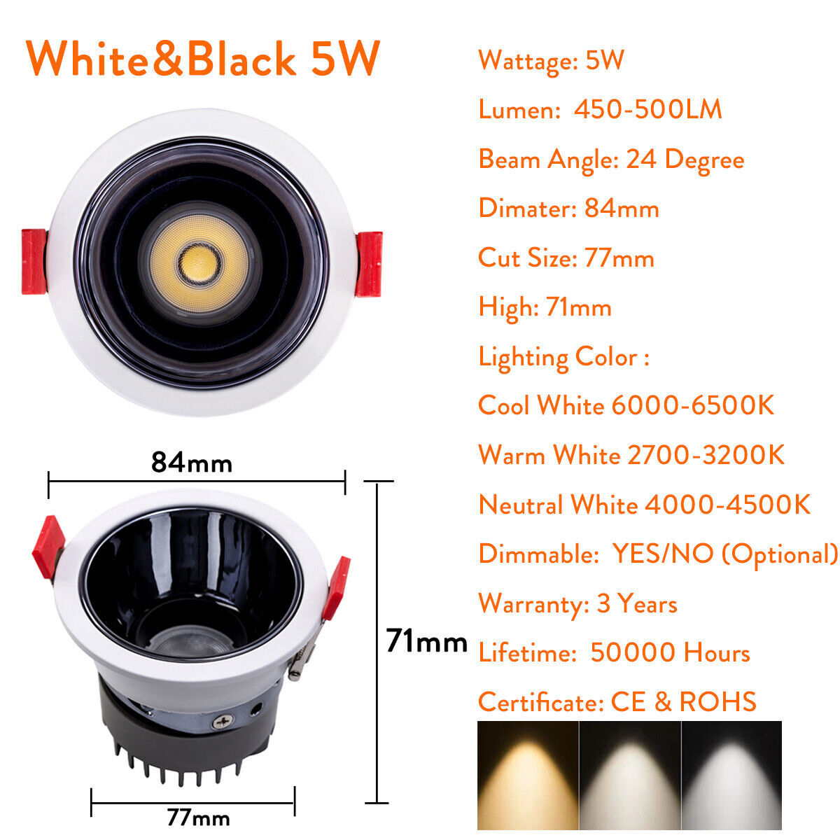 HIGH DISPLAY WATERPROOF DOWNLIGHT – Lights n Lamp